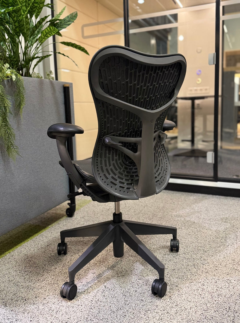 Refurbished Herman Miller chairs